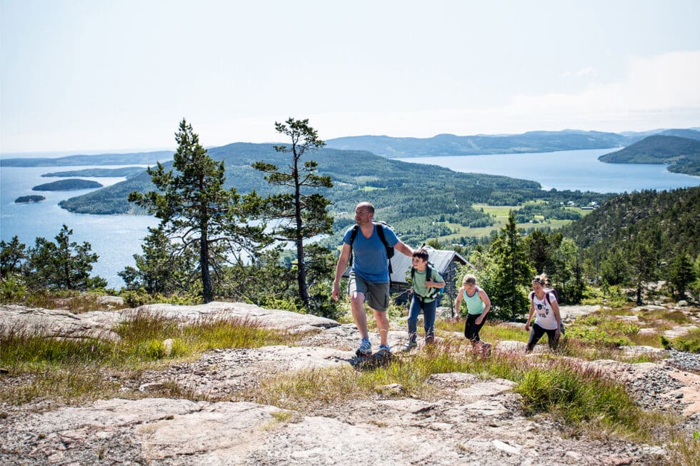 Skulebergets Linbana - Friluftsbyn