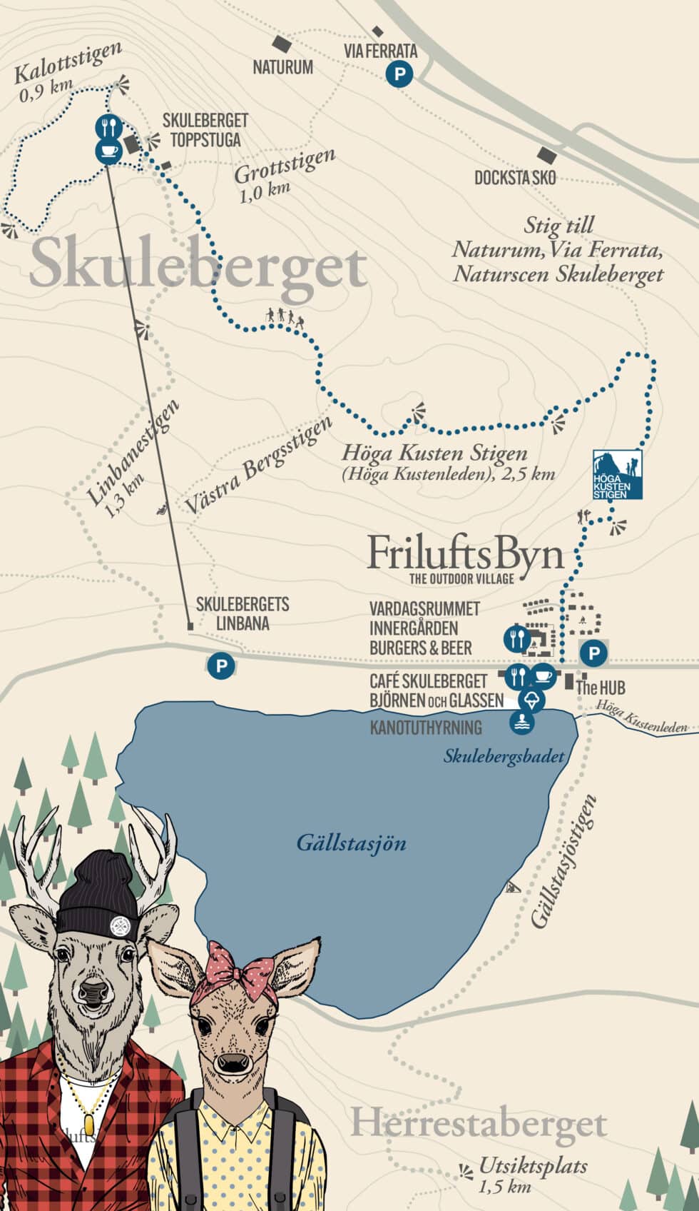Din guide till Skuleberget - Friluftsbyn